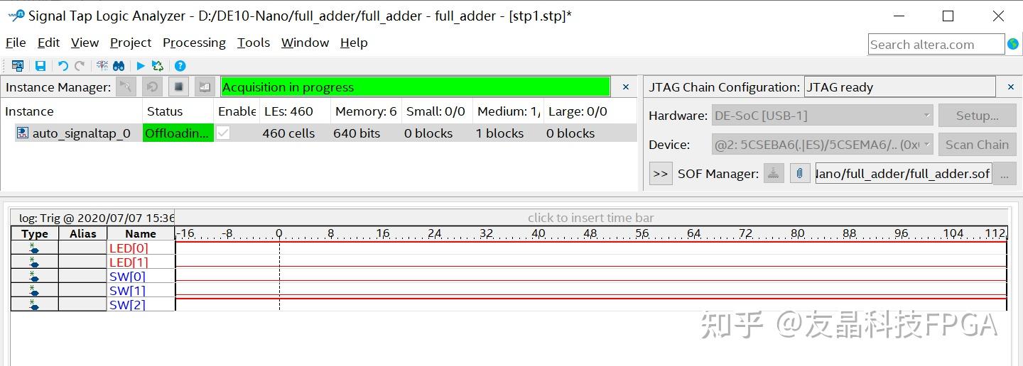 Signal Tap Logic Analyzer使用讲解 - 知乎