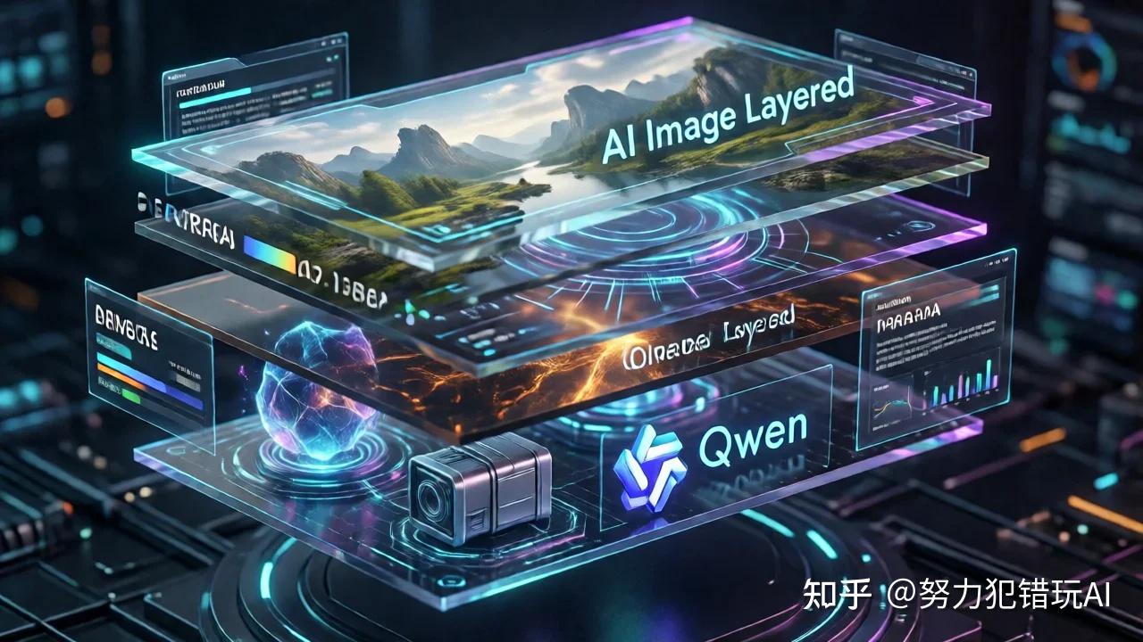 Qwen Image Layered：革命性的AI图像生成与图层分解技术 - 知乎