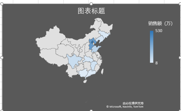 Excel如何插入中国地图进行可视化 - 知乎