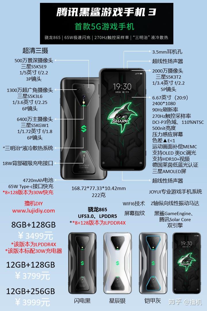 骁龙865手机汇总，一共19台 2698元至11199元 - 知乎