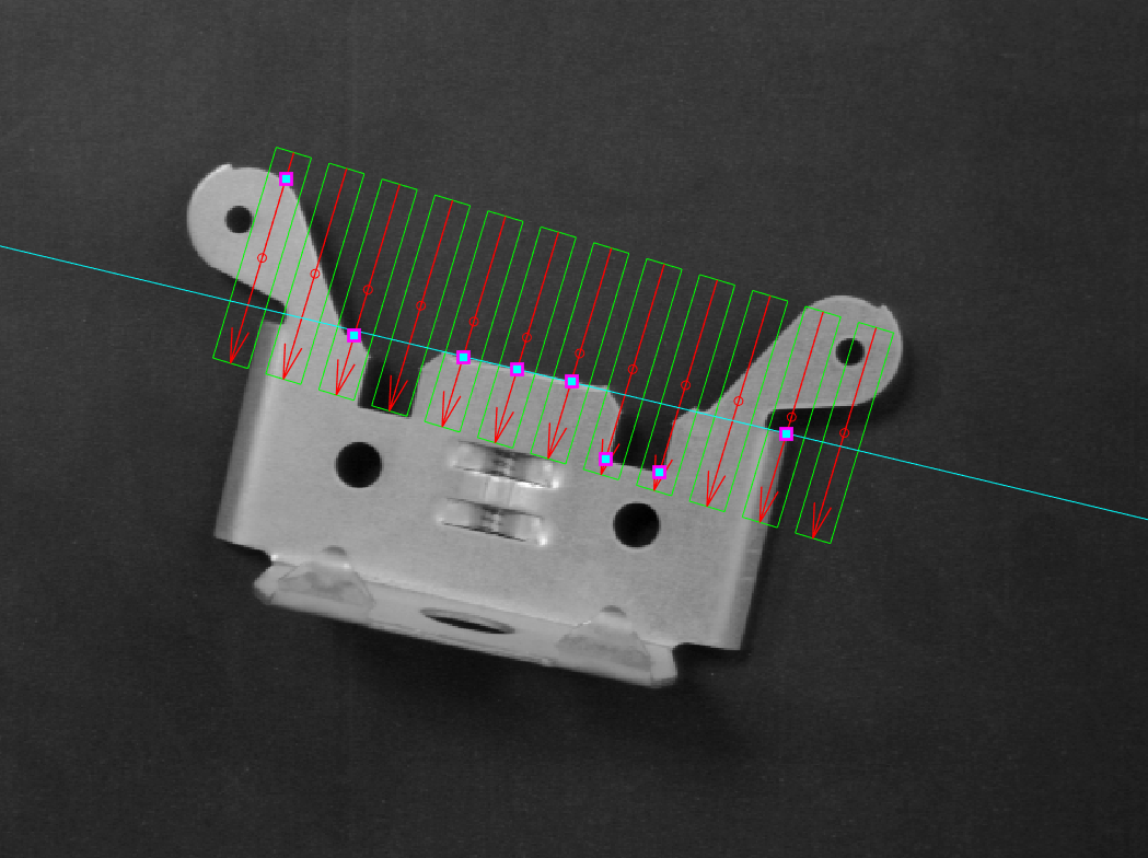 卡尺工具：实现halcon中的fit_line_contour_xld - 知乎