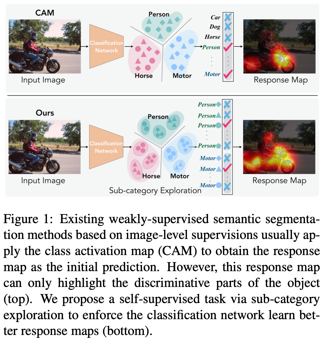 CVPR2020 Weakly-Supervised Semantic Segmentation via Sub-category Exploration | 子类别探索弱监督语义分割 - 知乎