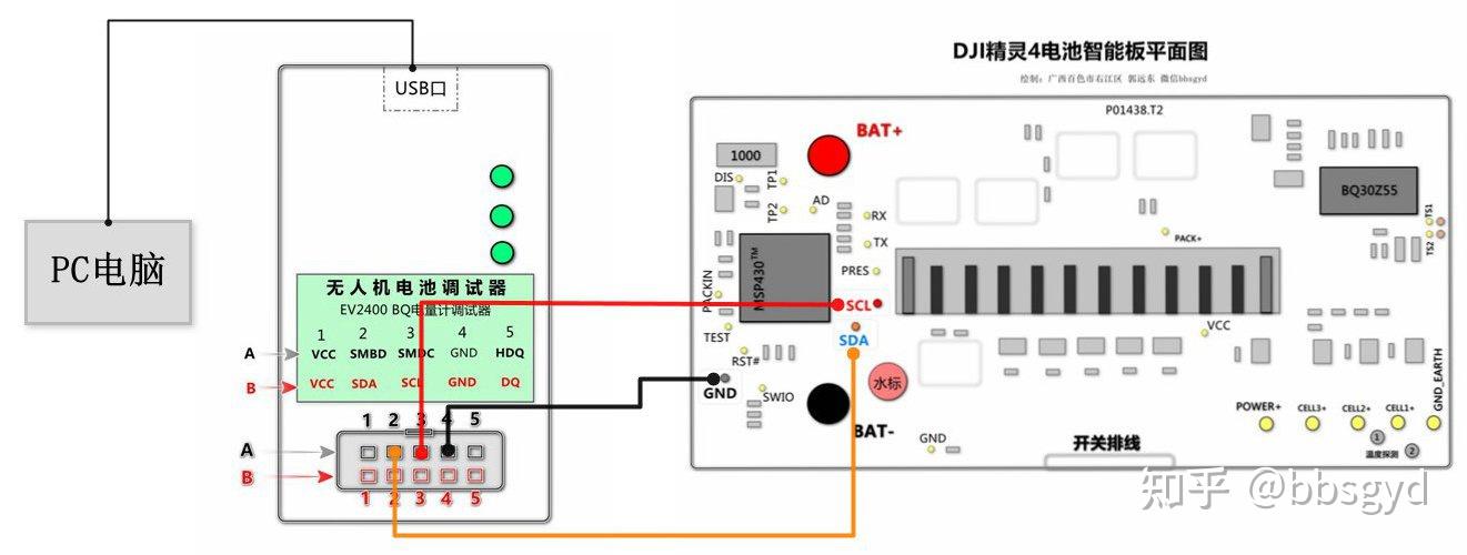 DJI智能电池板解锁工具EV2400使用方法 - 知乎