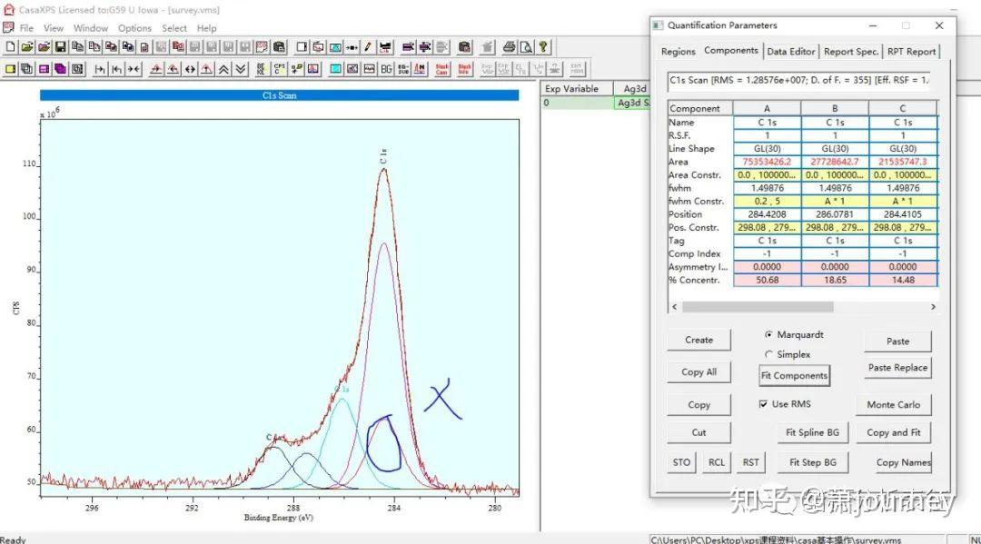 全网最全！CasaXPS（XPS数据分析）安装教程，亲测可用，免费下载！以及CASAXPS的使用教程！ - 知乎