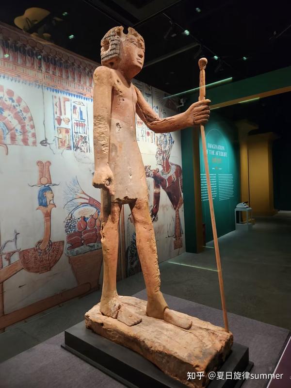 “遇见古埃及 木乃伊文物特展”3 古王国、晚王国、托勒密王朝时期木质雕像、木乃伊棺盖、木乃伊面具 - 知乎