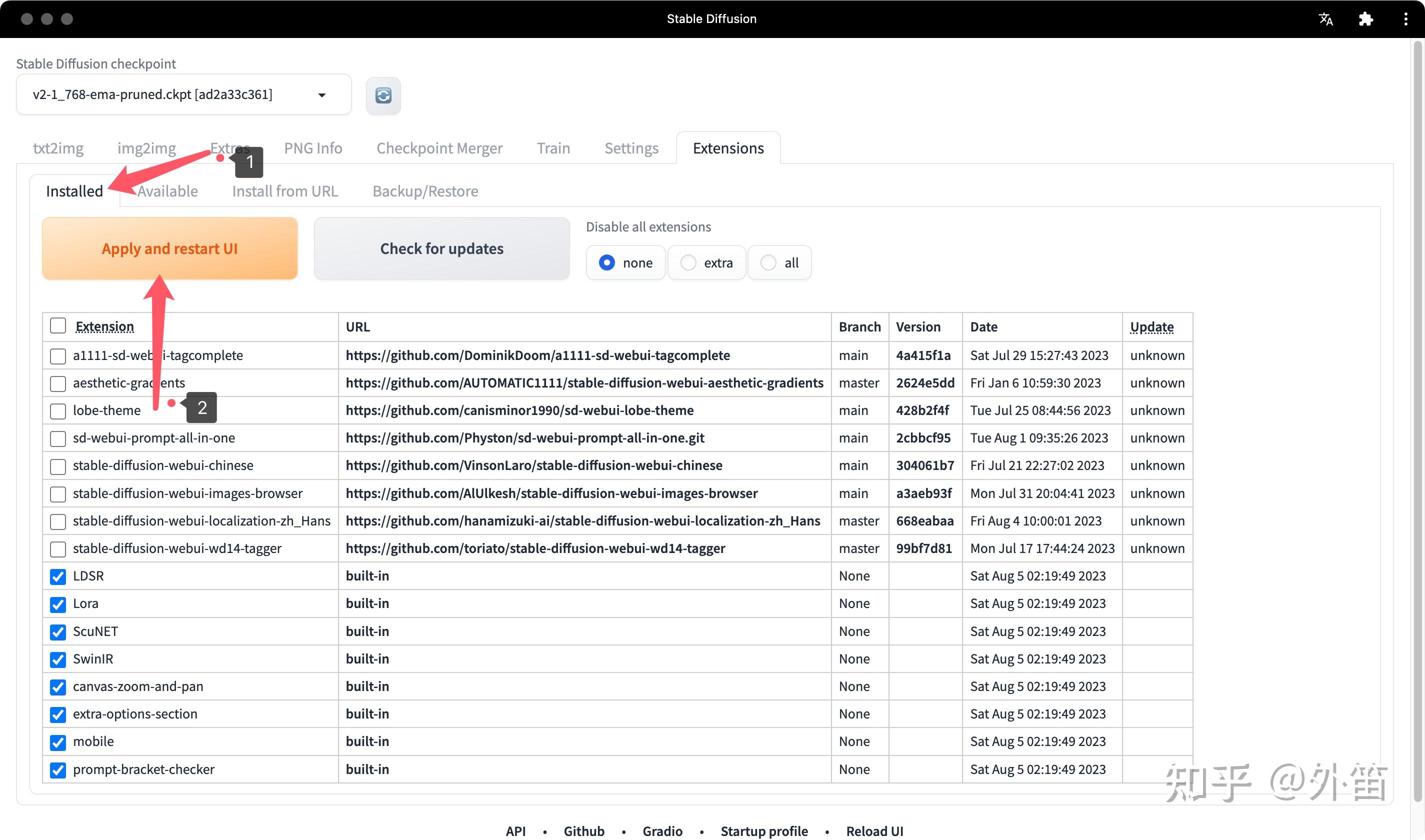 Mac本地安装部署Stable diffusion最全教程，AI绘画无痛入门指南 - 知乎