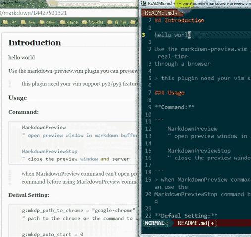 为vim添加Markdown预览功能 - 知乎