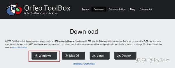 Orfeo ToolBox初探（一）Windows系统下绑定OTB至python3 - 知乎