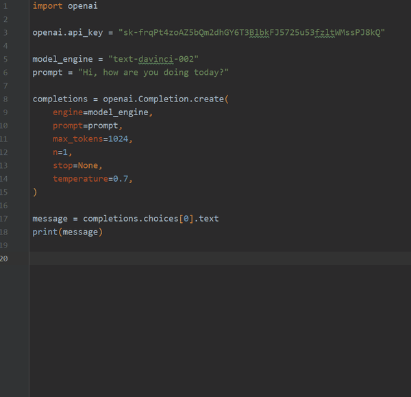 教你一招，如何用Python调用ChatGPT，实现一个本地化聊天机器人 - 知乎