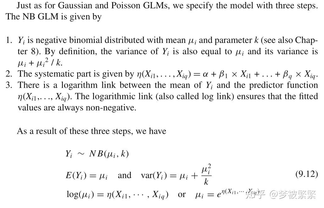 学习笔记|模型学习九----GLM and GAM for Count Data计数数据 - 知乎
