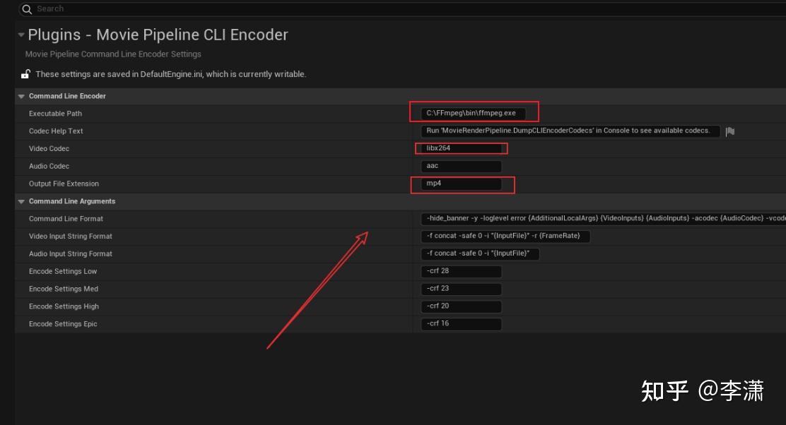 UE5（虚幻）Movie Render Queue 输出MOV/MP4/AVI格式的视频 - 知乎
