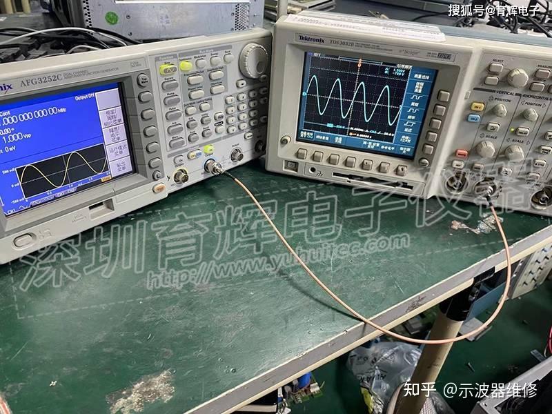 育辉电子泰克AFG3252C信号发生器故障维修案例 - 知乎
