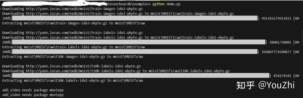 数据可视化：TensorboardX安装及使用 - 知乎