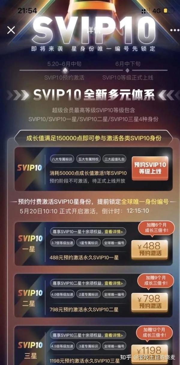 QQ会员svip10上线 4.5倍等级加速+唯一编码 售价1198 - 知乎