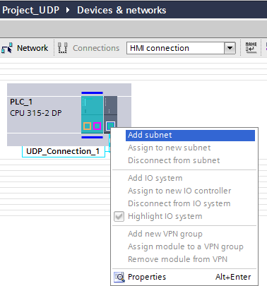 如何在西门子博途(TIA Potal)环境下组态通信连接(UDP)？ - 知乎
