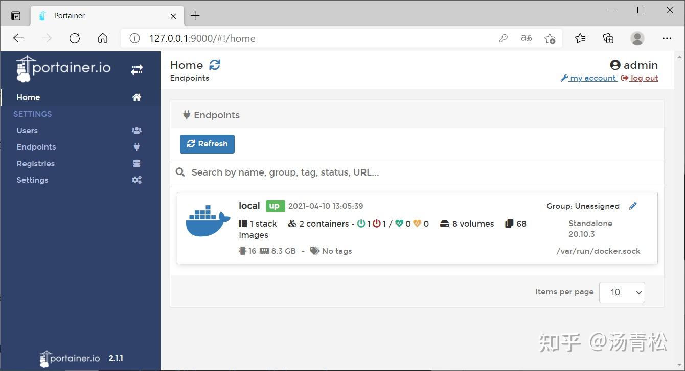 使用Portainer部署Docker容器实践 - 知乎