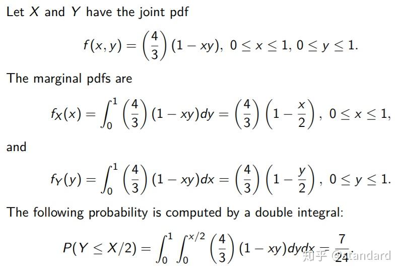 概率与统计推断 Week 4 bivariate distributions - 知乎