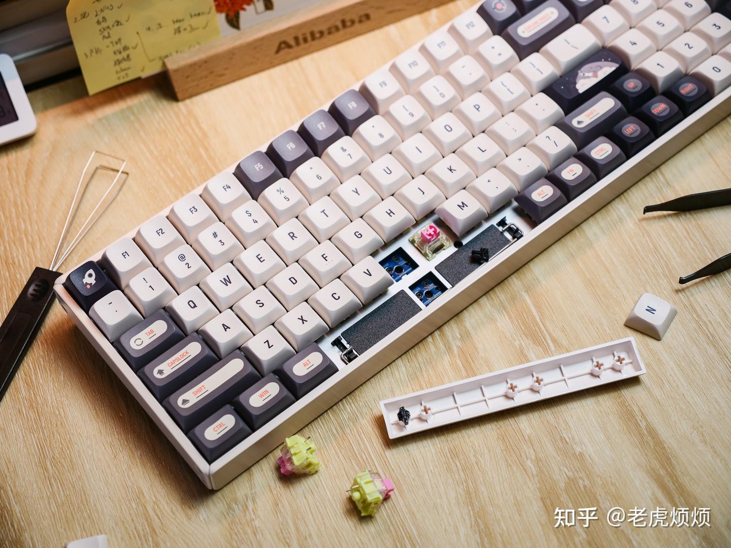 金粉v2加持的铝厂新旗舰, IQUNIX F97键盘深入评测 - 知乎