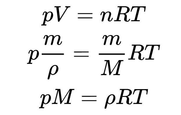 【高中】化学版理想气体状态方程 - 知乎