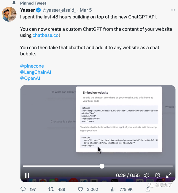 如何搭建自己的ChatGPT智能问答——ChatBase介绍 - 知乎