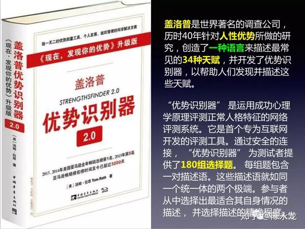 天赋与优势发现自己的天赋 盖洛普优势识别器 知乎