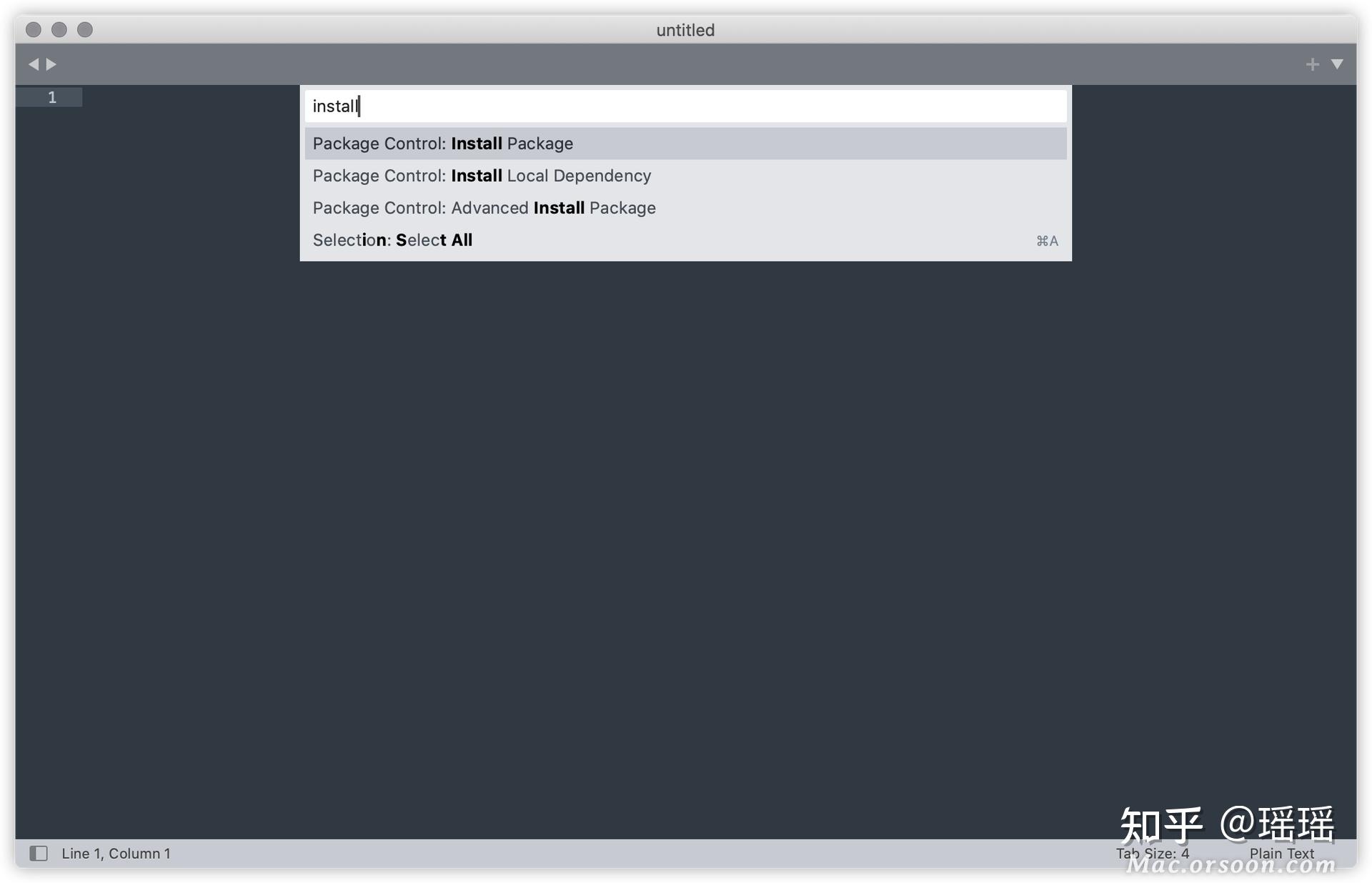 sublime text 4 for Mac中文汉化教程高级代码编辑器 - 知乎
