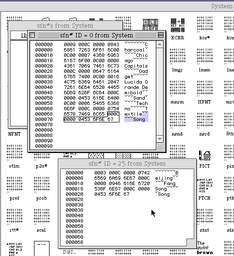 尝试修改Mac OS 9的系统字体 - 知乎