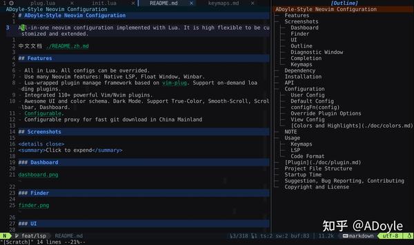 我的 Neovim 配置框架：one.nvim - 知乎