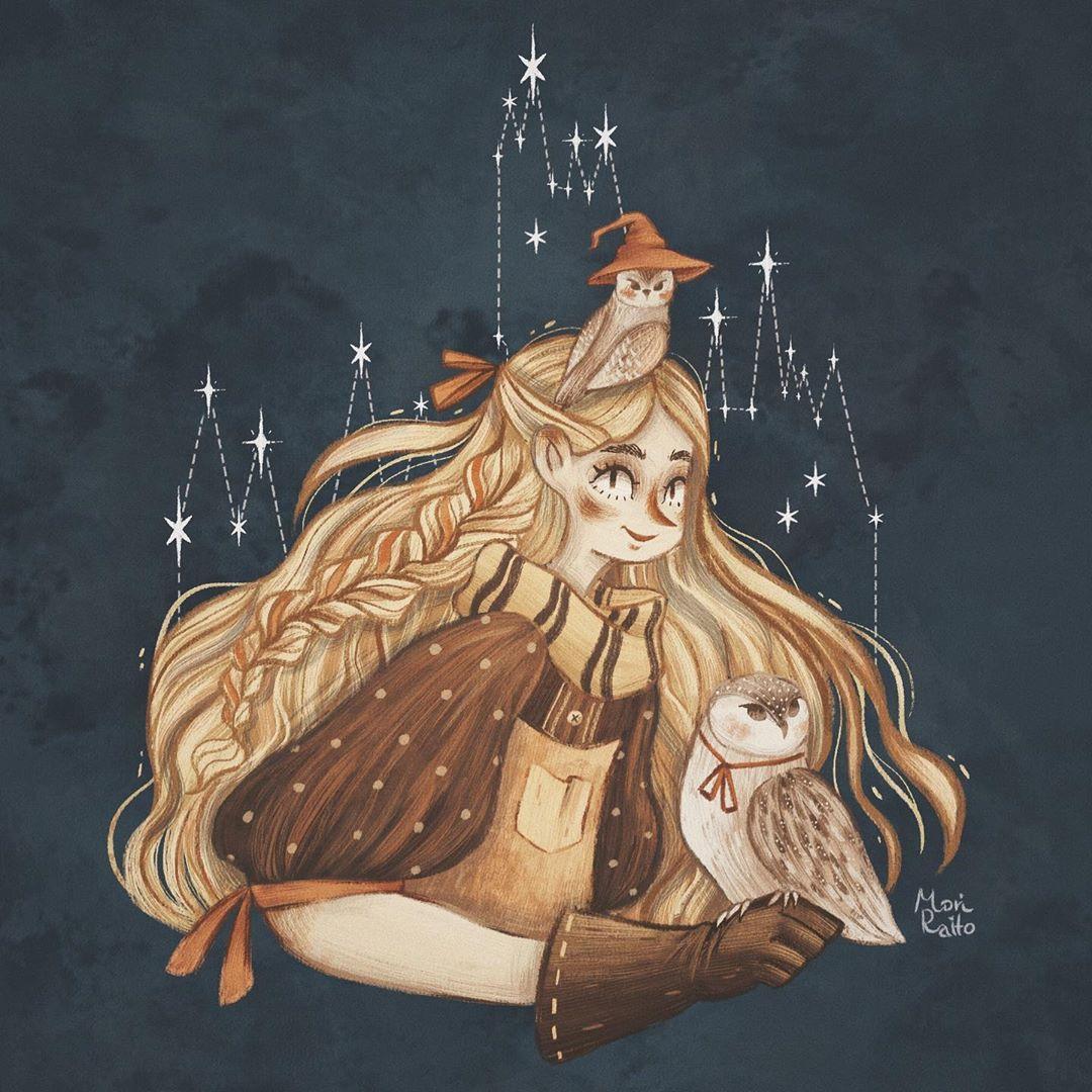 儿童插画家Mori Raito笔下的暗调童话风 - 知乎