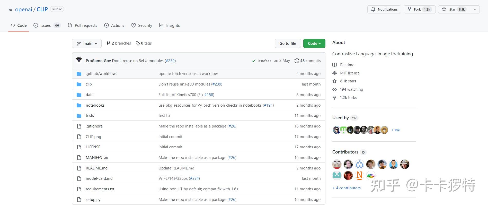 详解CLIP (二) | 简易使用CLIP-PyTorch预训练模型进行图像预测 - 知乎