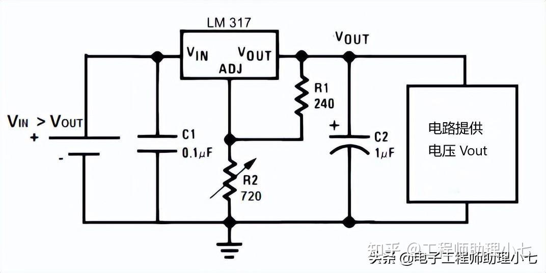 什么是 LM317 ？LM317 引脚图+LM317 工作原理及参数，带你搞定 LM317 - 知乎