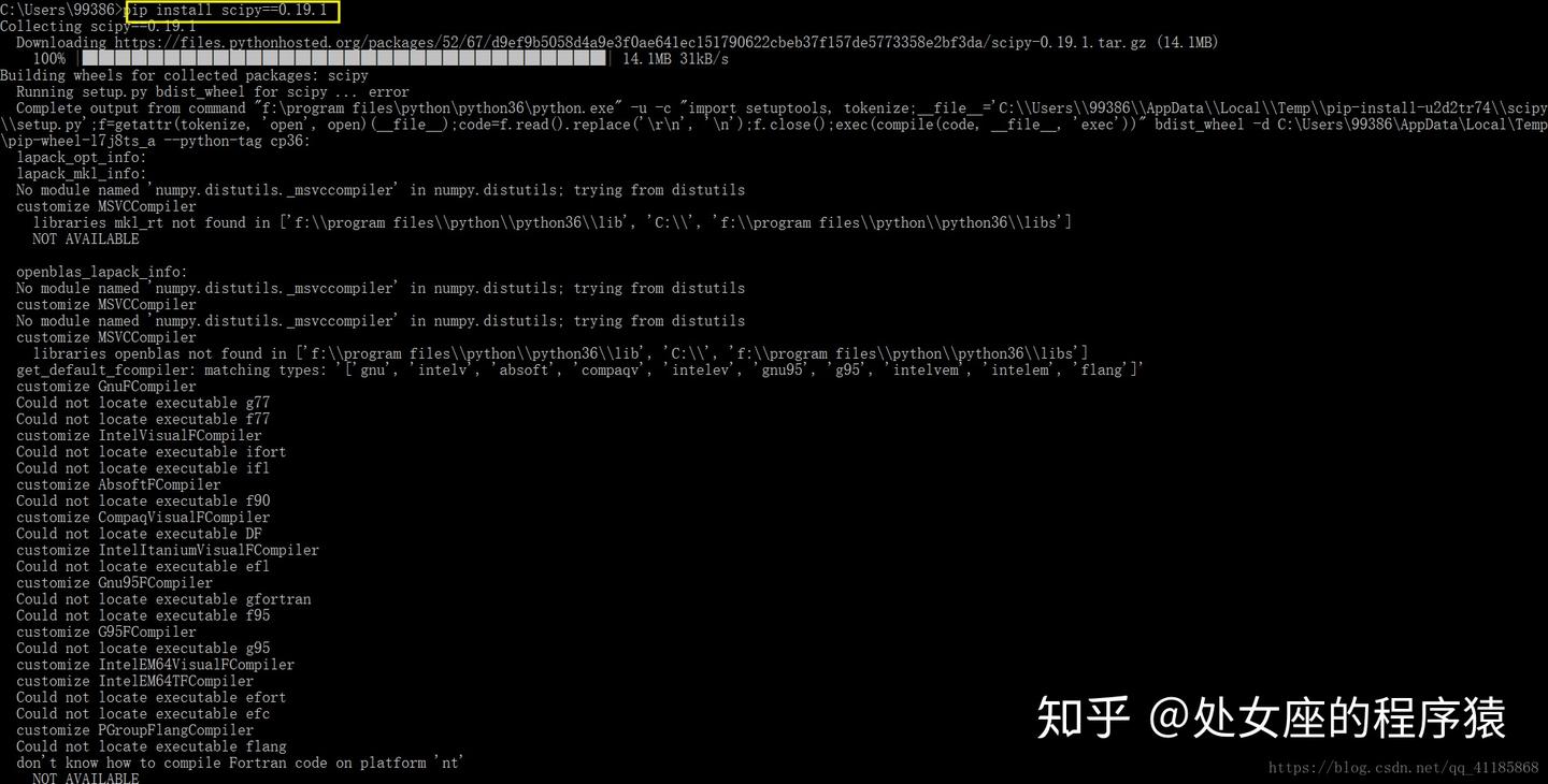 Py之Scipy：Python库之Scipy库的简介、安装、使用方法详细攻略 - 知乎