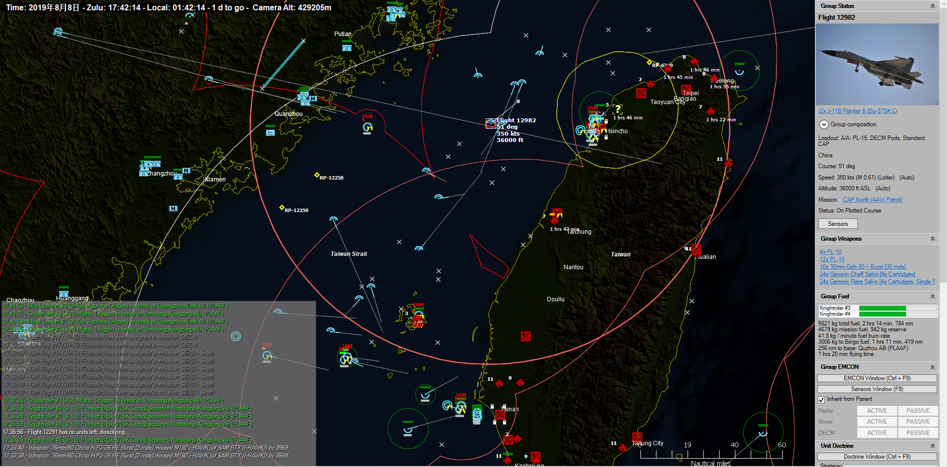 CMANO兵棋推演：对台作战2019（四） - 知乎