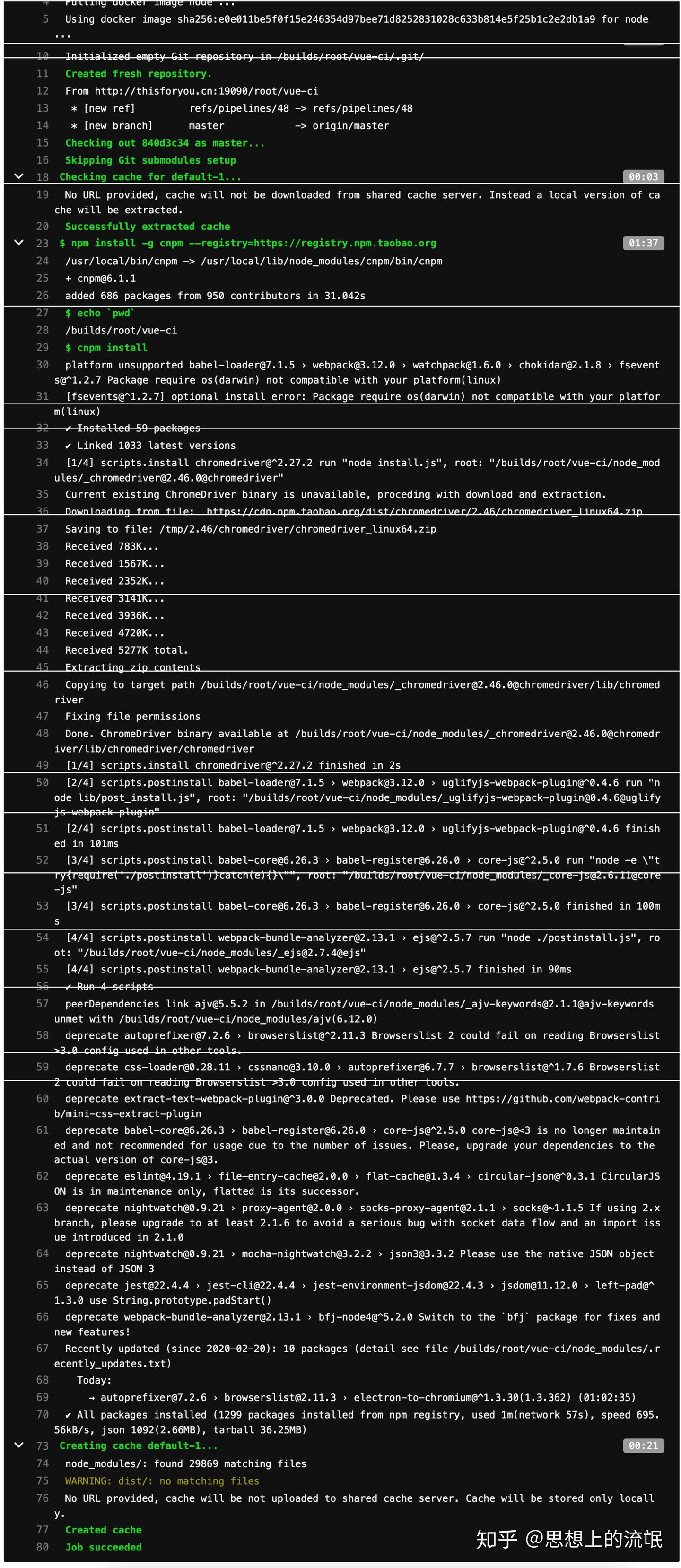 gitlab-ci&gitlab-runner完整自动化部署过程 - 知乎