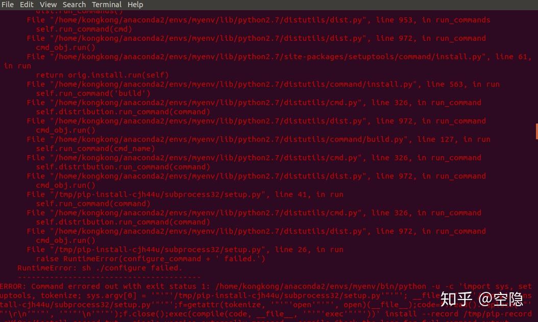 解决linux，anaconda2下安装matplotlib出错问题 - 知乎