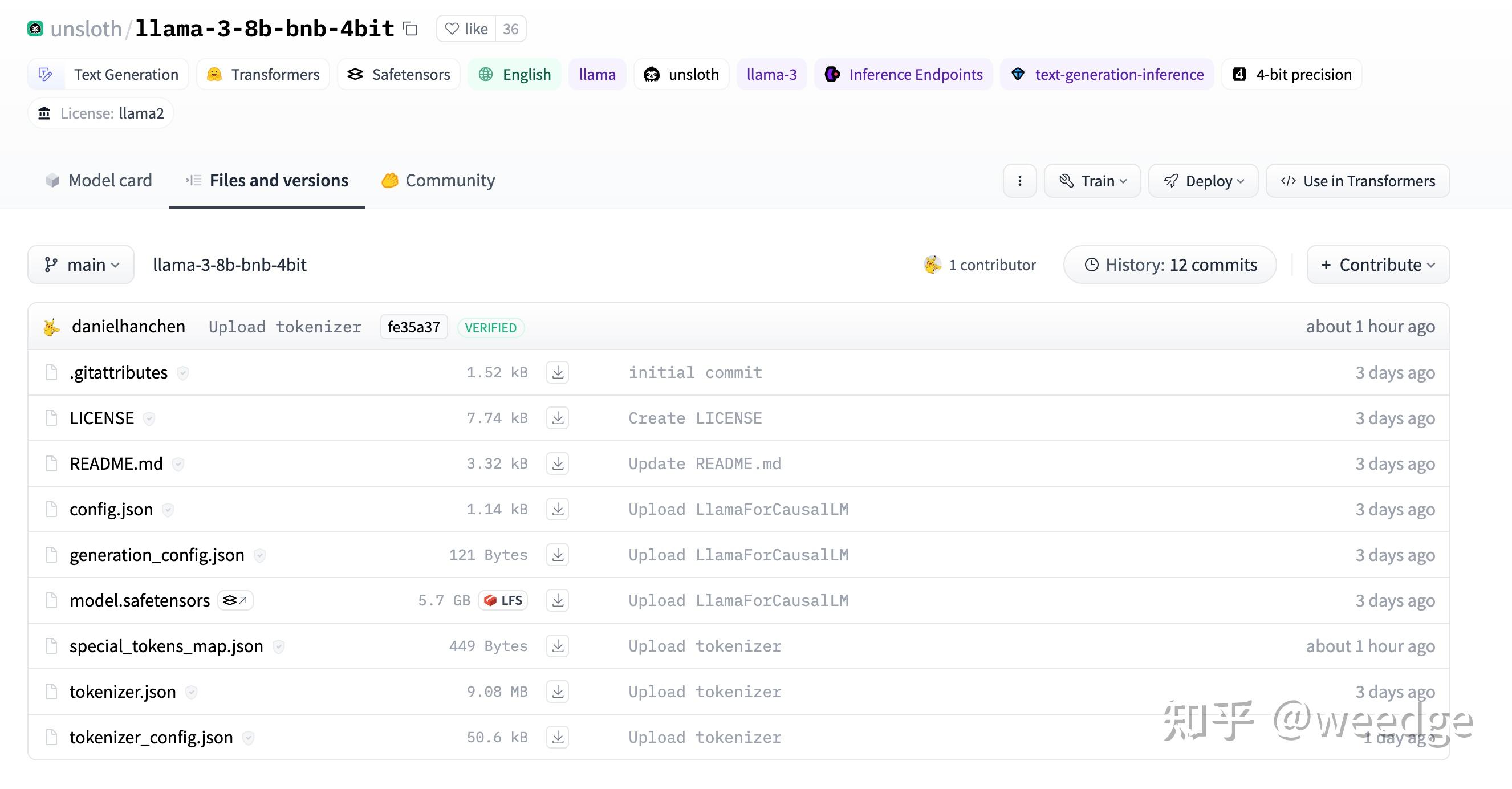 微调量化llama3-8b模型 - 知乎