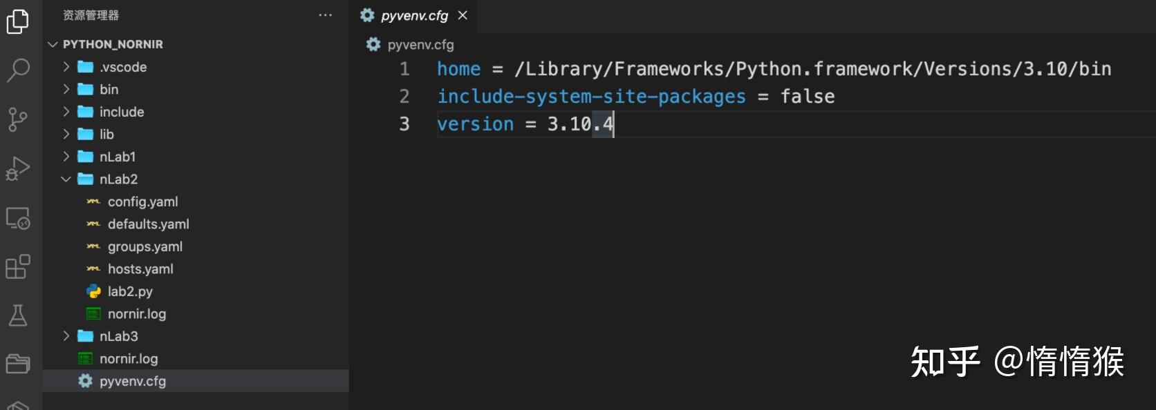 巧用配置文件，让vscode自动进入Python的venv模式 - 知乎