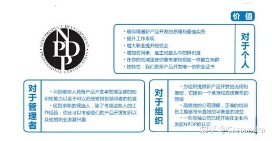 NPDP 证书的行业认可度如何？ - 知乎