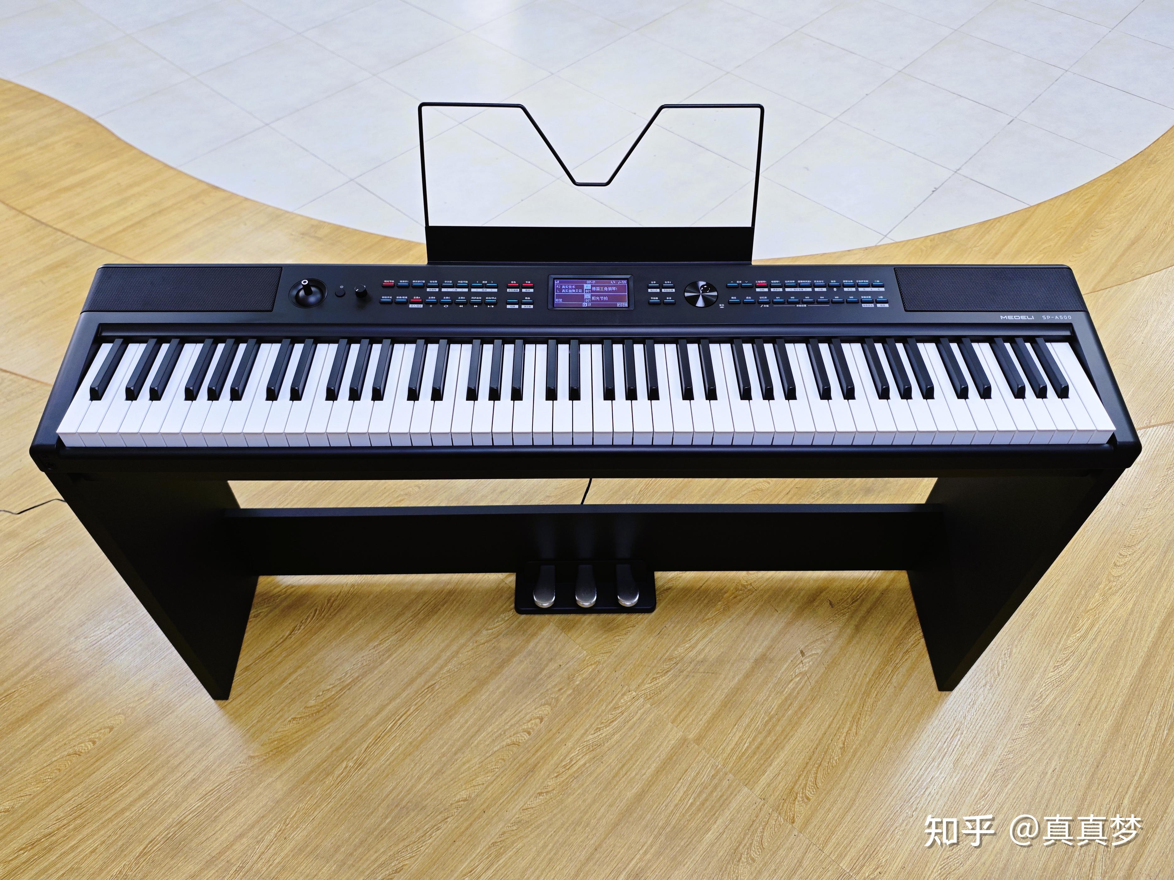 美得理SP-A500多功能电钢琴评测(带自动伴奏和多音色的电钢琴) - 知乎