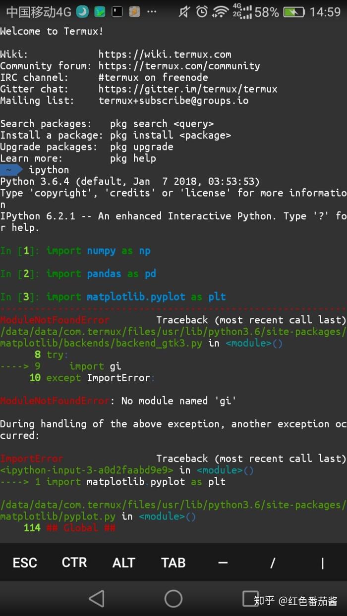 安卓termux折腾手记：安装Python库加tasker调用 - 知乎