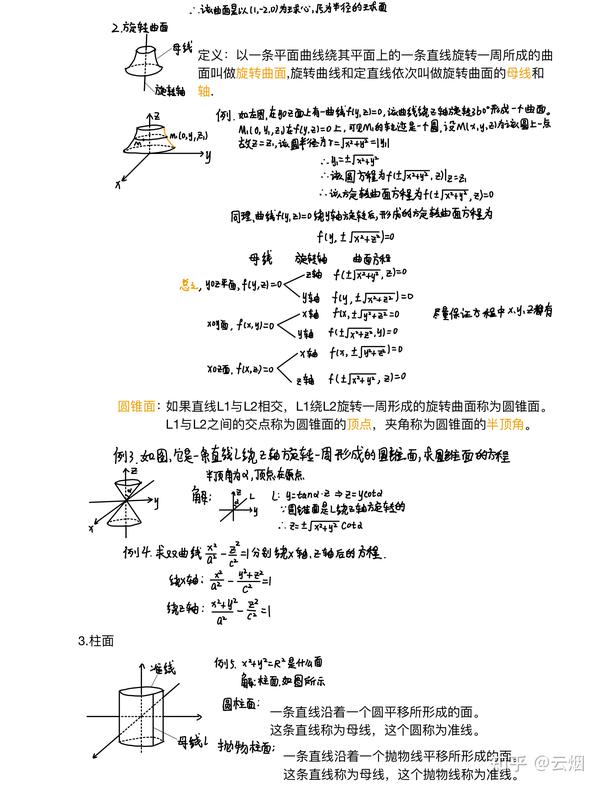 第八章 向量代数与空间解析几何 - 知乎
