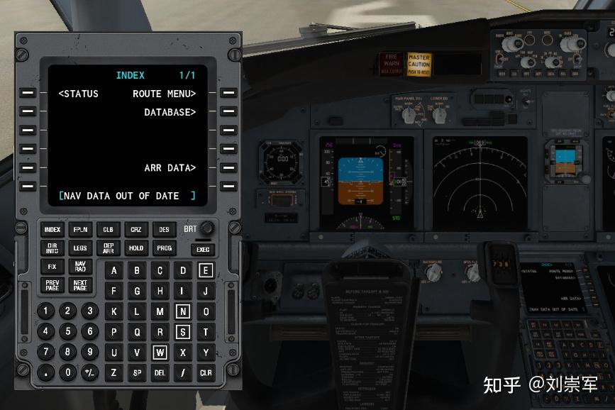 飞行模拟机--波音机型FMS的入门级操作 - 知乎