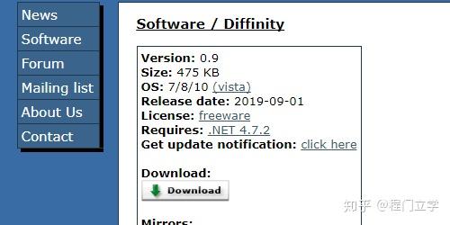 Diffinity.轻量级的文件|文本对比工具 - 知乎