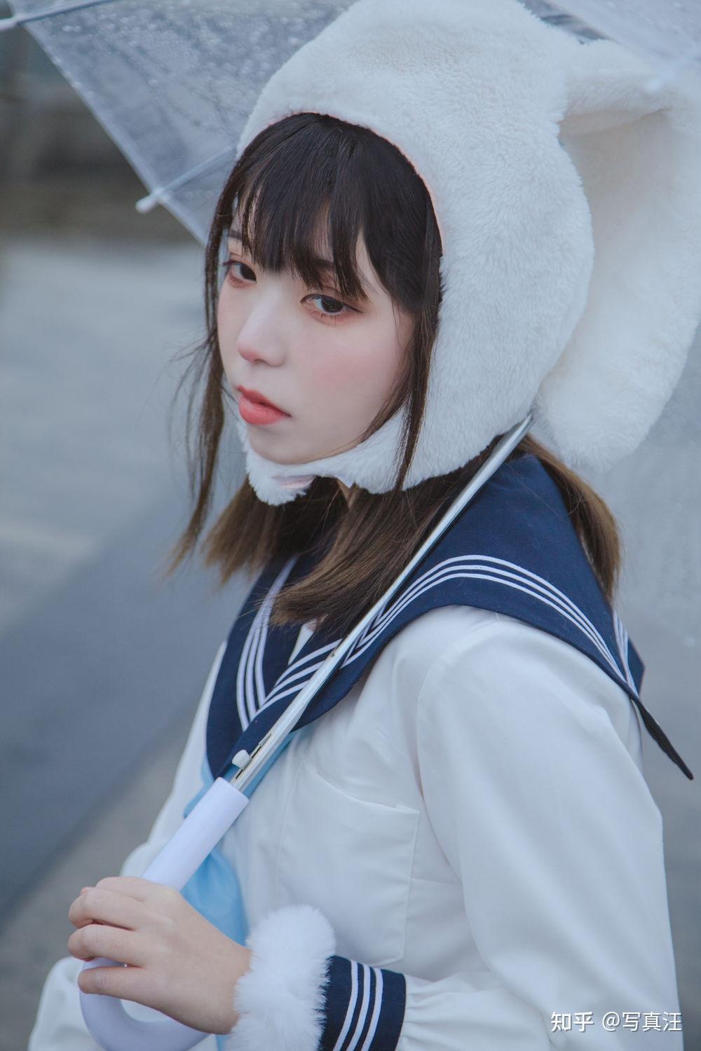 Fushii_海堂写真合集cos套图:jk兔兔头 - 知乎