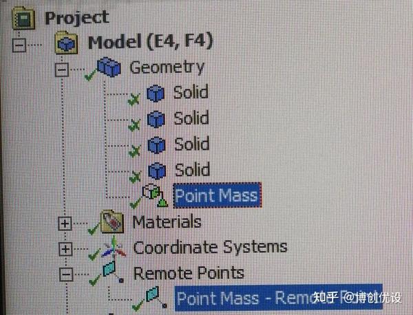ANSYS Workbench质量点设置 - 知乎