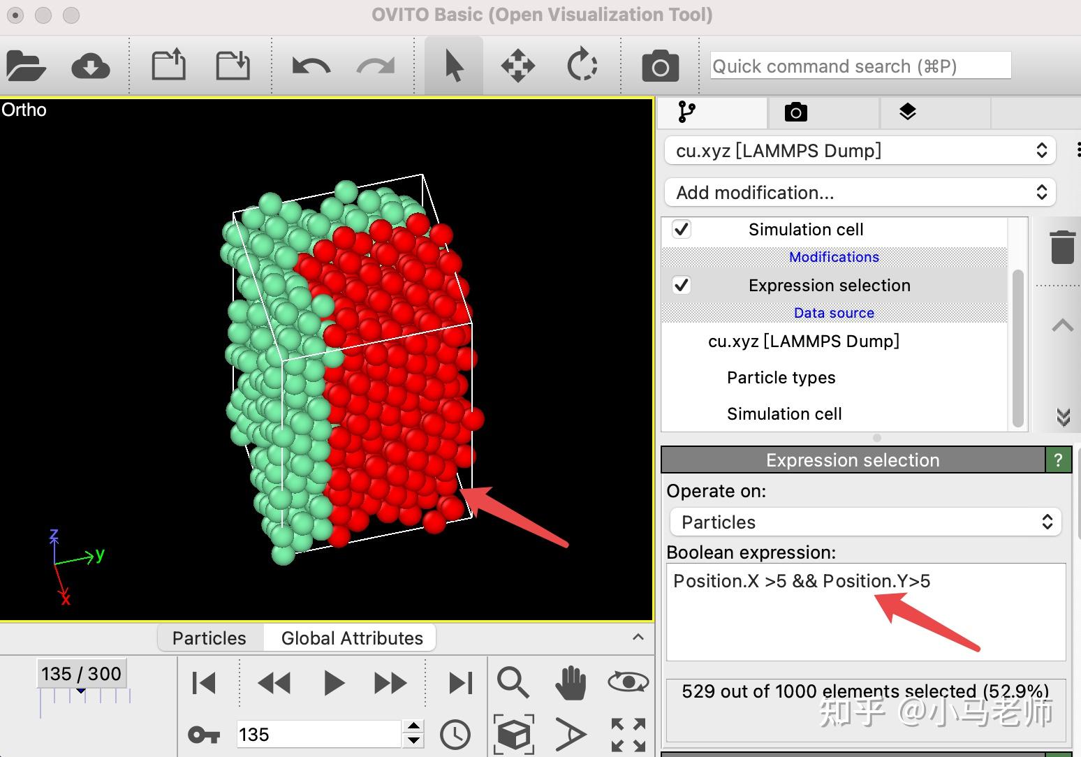 lammps后处理：ovito选择原子高级技巧讲解 - 知乎