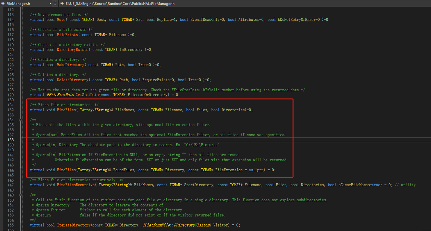 【UE5 资源管理】FindFile 查询文件 - 知乎