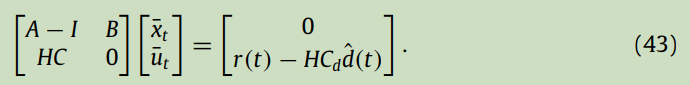 Linear offset-free model predictive control - 知乎
