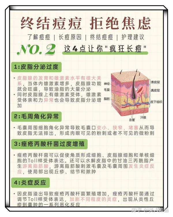 痘肌必看☞如何终结痘痘问题硬核祛痘攻略 知乎